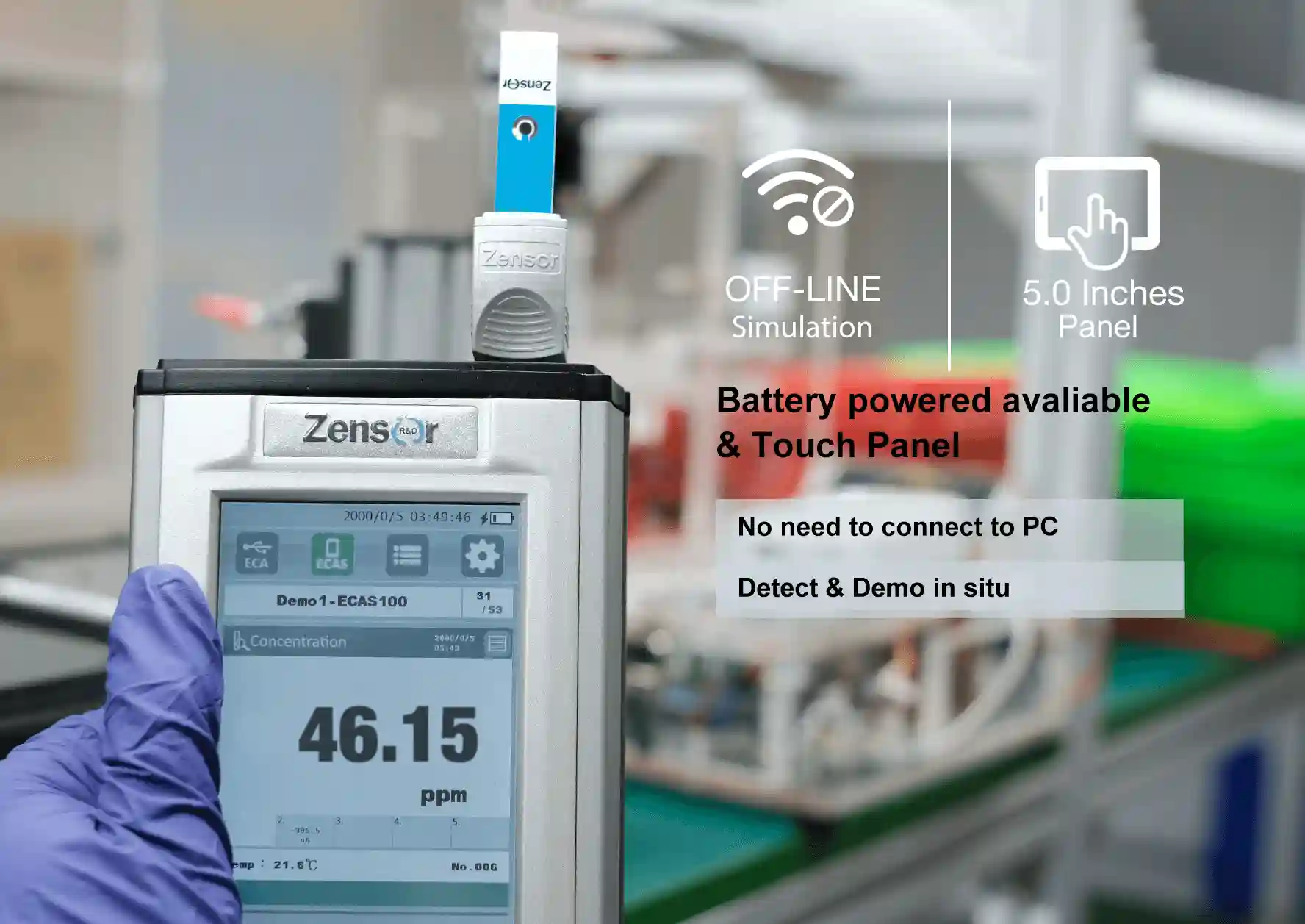 Electrochemical Analyzer–Simulator | Zensor R&D | ECAS100